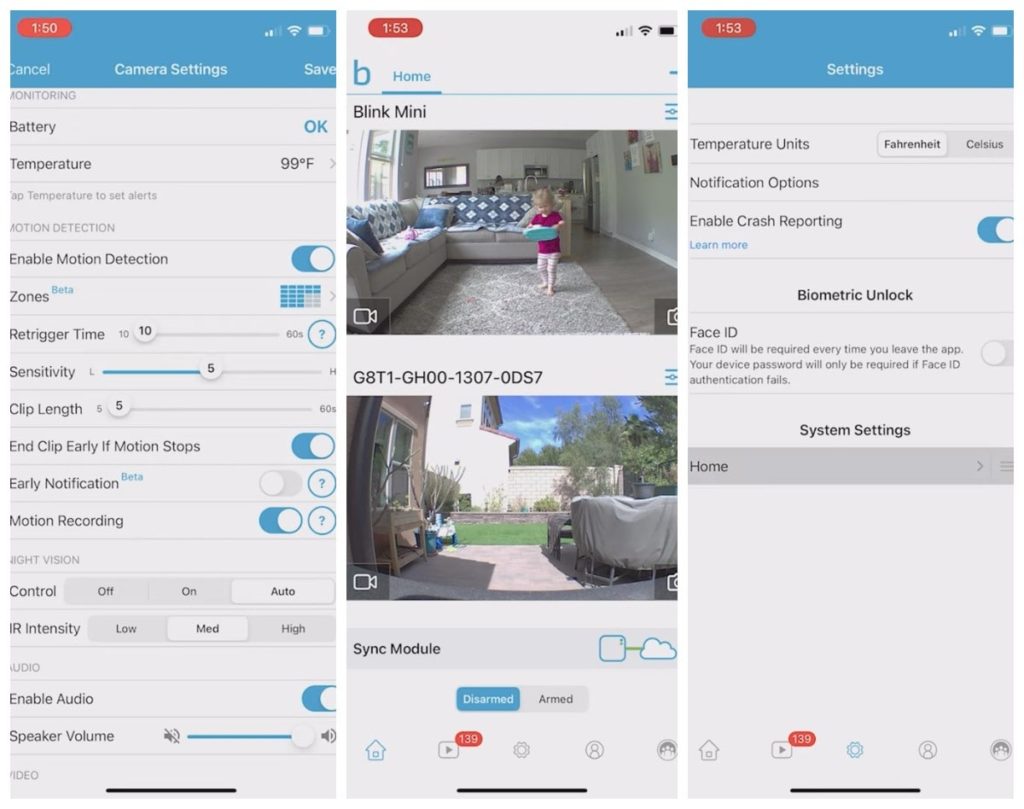 What Is Armed and Disarmed on Blink?